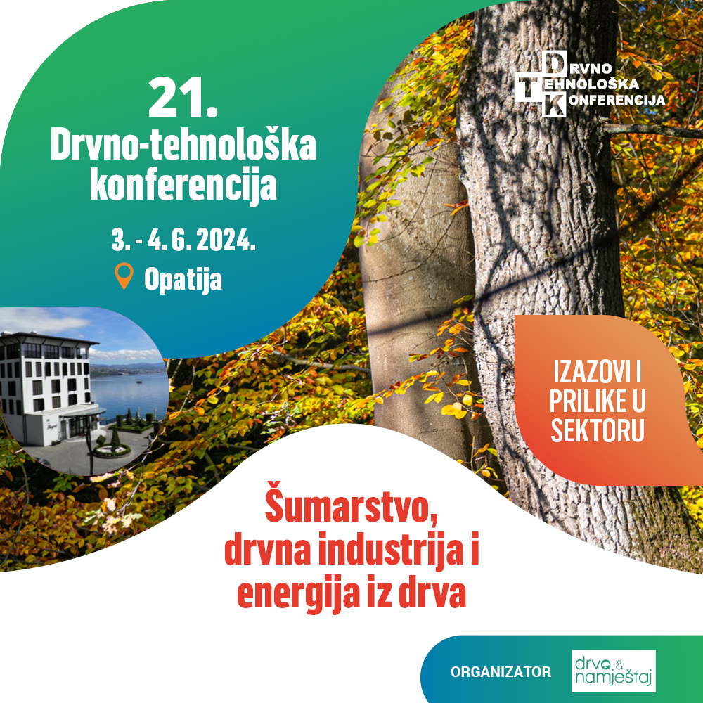 21. DRVNO-TEHNOLOŠKA KONFERENCIJA: Rezervirajte datum za središnje ...